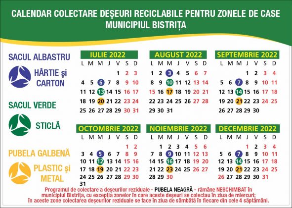 ADI Deșeuri: Program de colectare deșeuri reciclabile în octombrie ...
