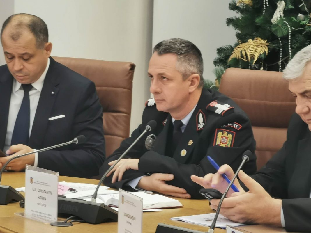 Constantin Florea, fostul șef al ISU Bistrița și prim-adjunctul inspectorului general al IGSU ...