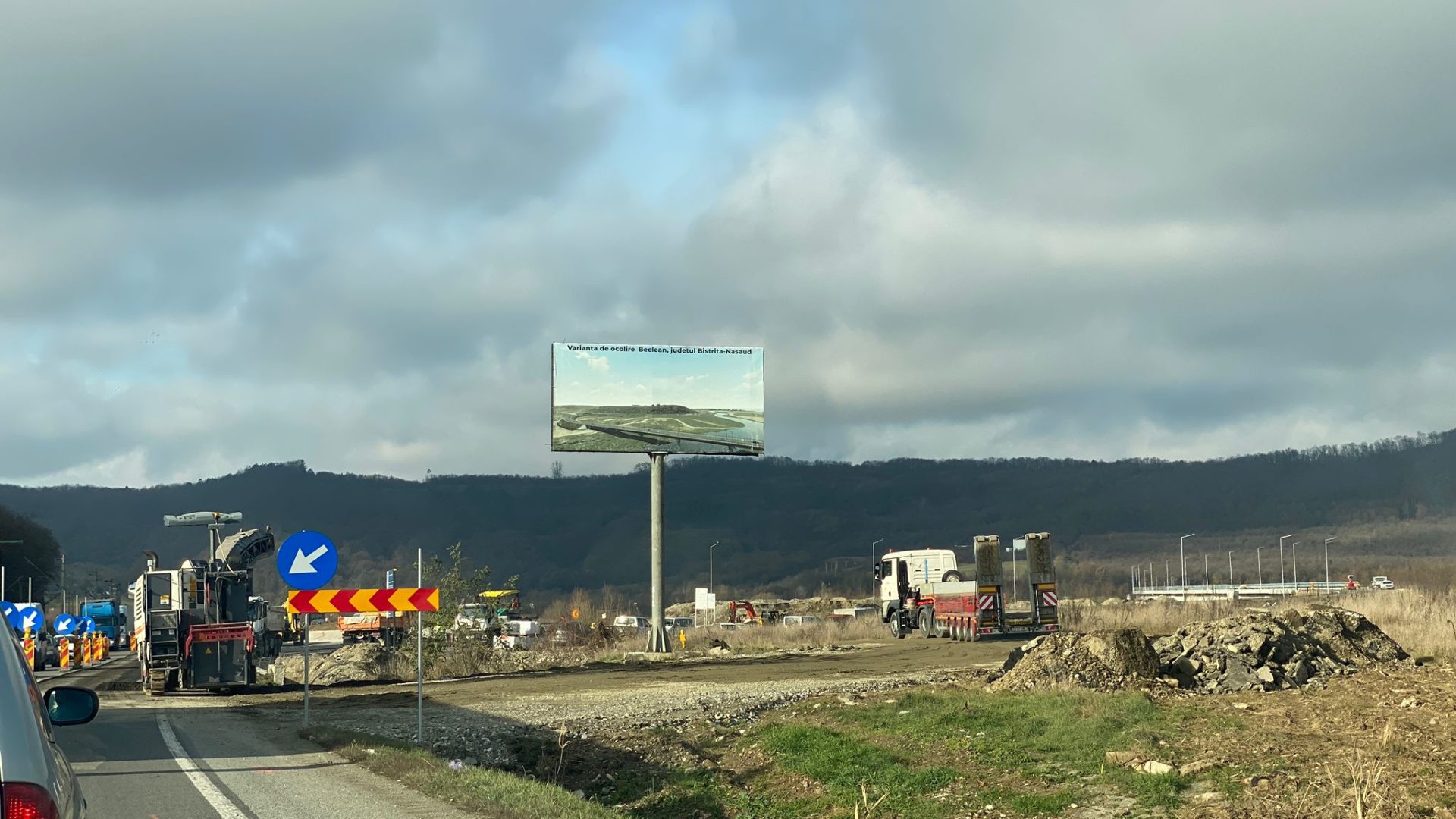 FOTO/VIDEO: Centura din Beclean, pe ultima sută de metri! Autoritățile ...