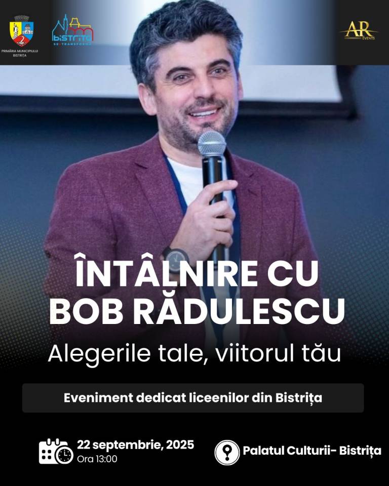 VIDEO – Întâlnire cu Bob Rădulescu, la Palatul Culturii: Despre curajul ...