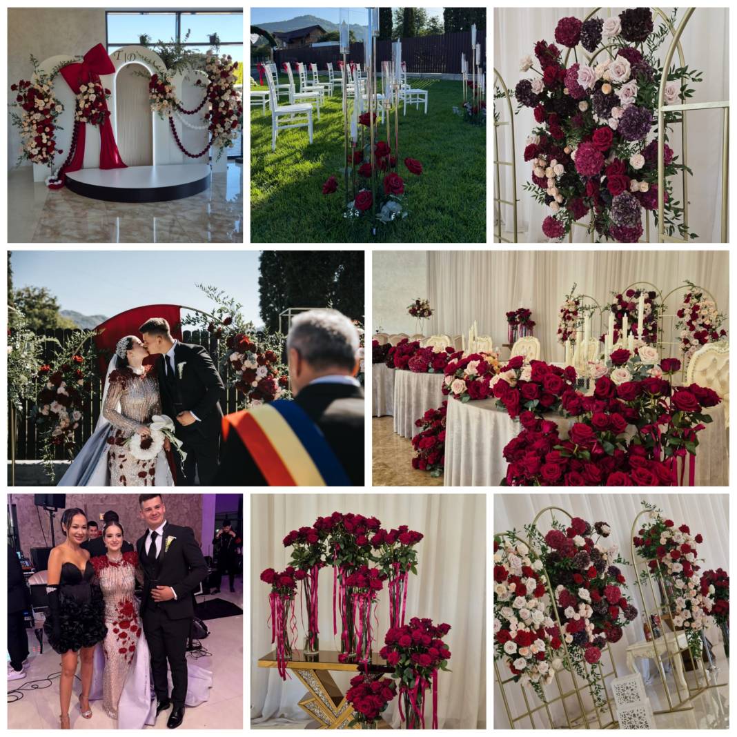 FOTO: Nuntă de vis la Divina Events, creată de Florăria Simona Prigon ...