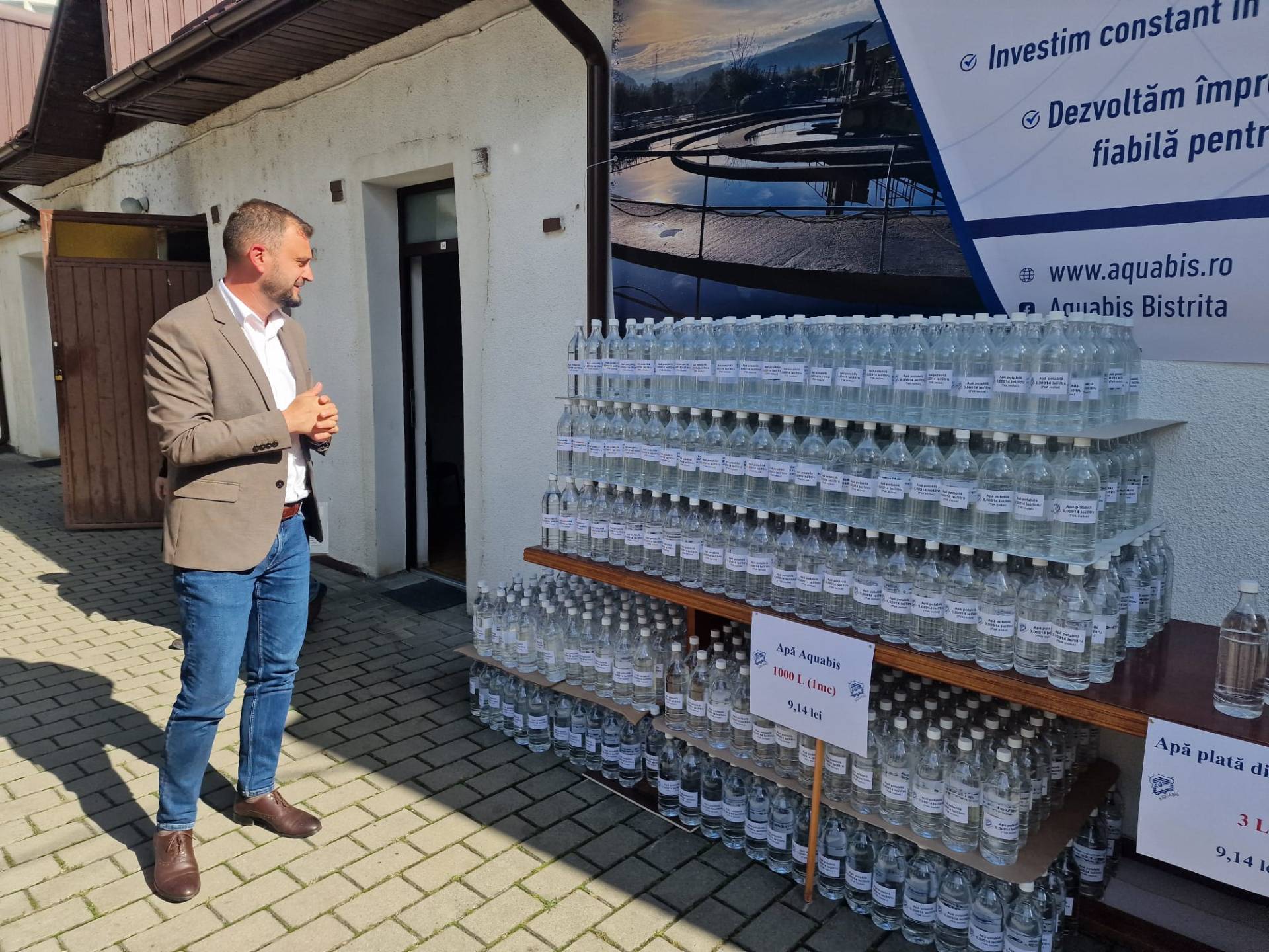 FOTO/VIDEO - Andrei Kozuk, directorul Aquabis: „Apa nu se va mai scumpi ...