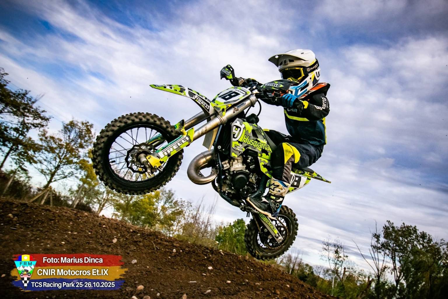 FOTO: David Ilovan, puștiul-minune din Budacu de Sus, vicecampion național la motocros ...